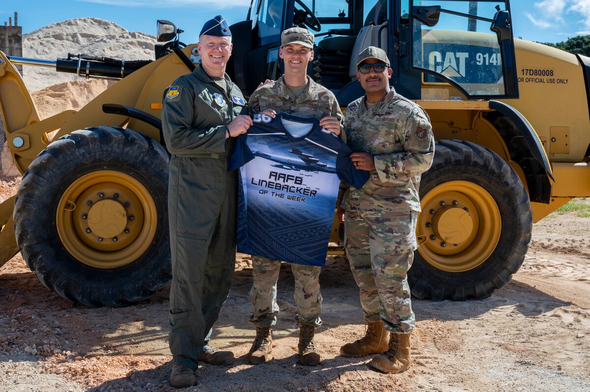 Linebacker of the Week: Staff Sgt. Austin Lavire > Andersen Air Force ...