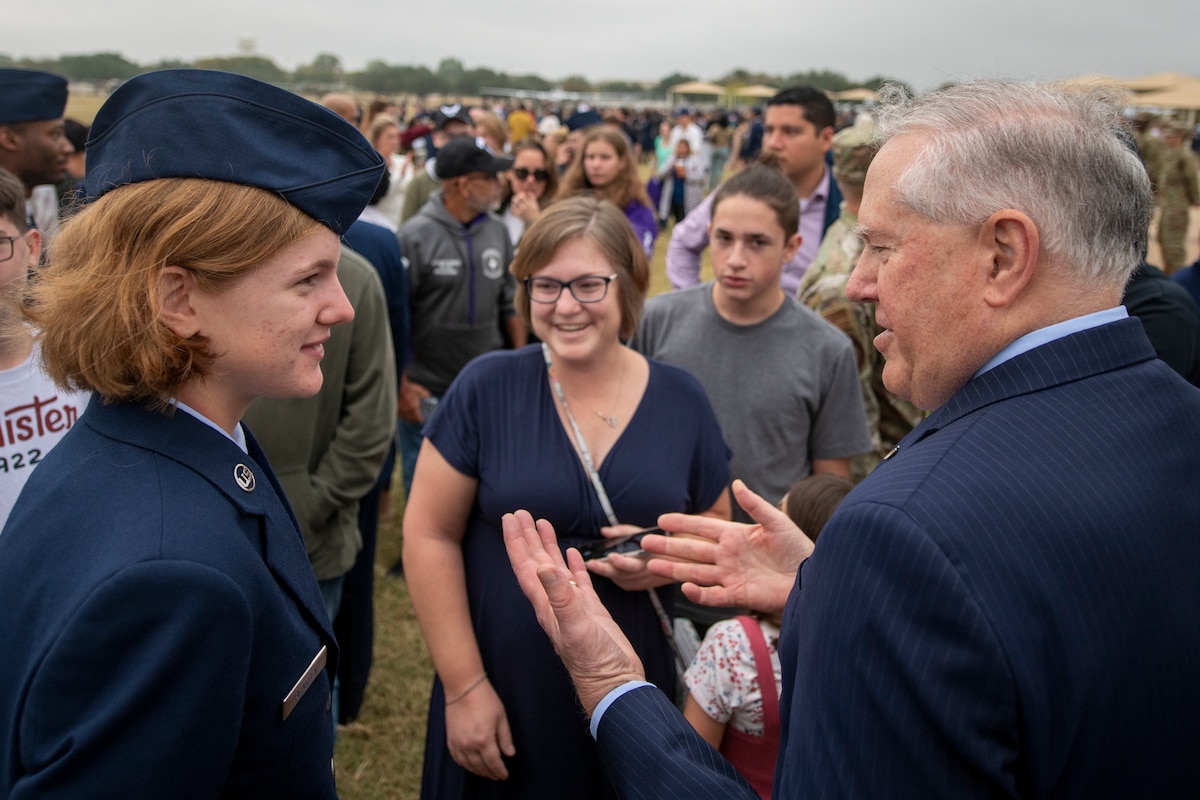 SECAF Kendall takes closer look at JBSA missions > Second Air Force ...