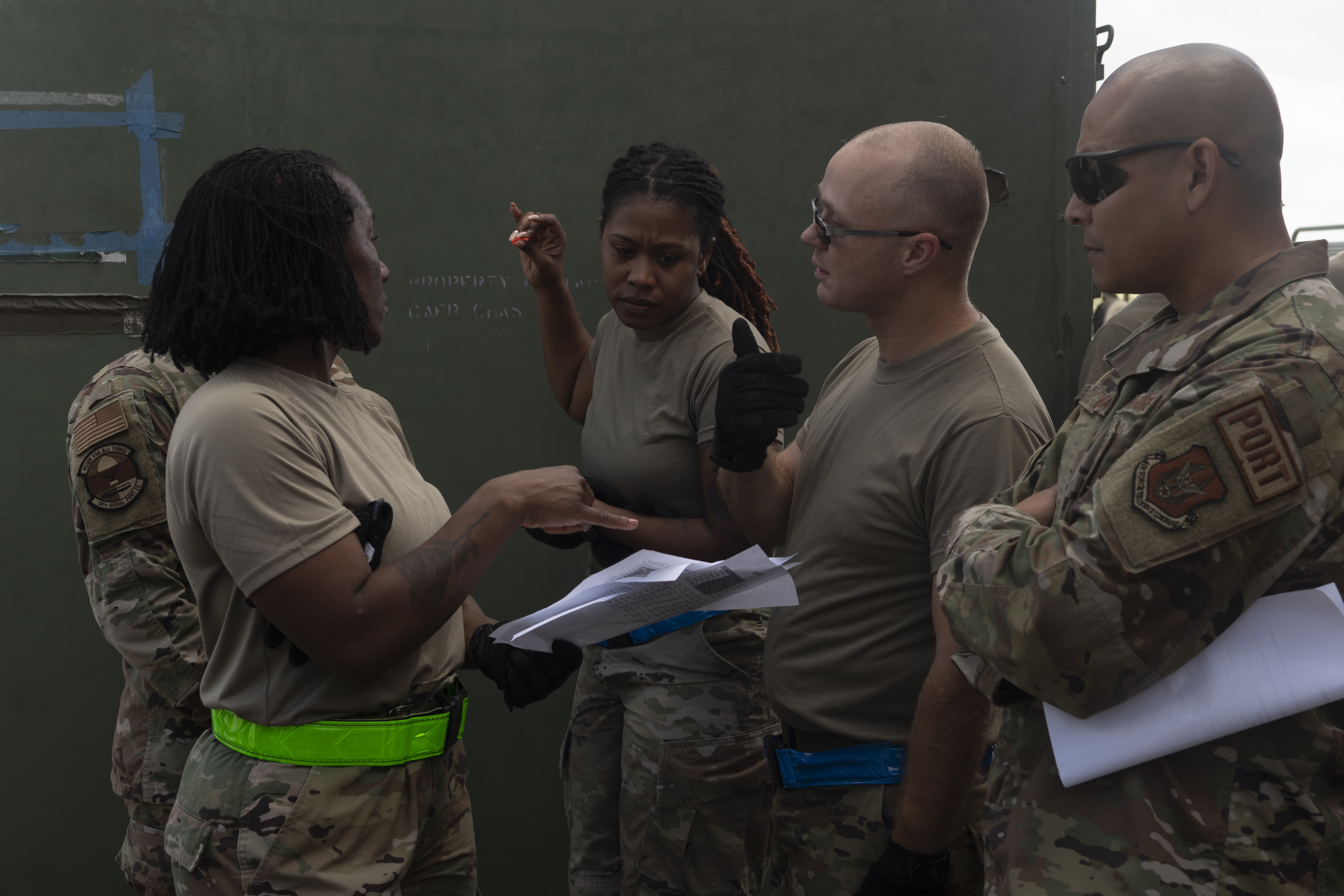 38th and 81st Aerial Port Squadron Conduct Port Dawg Challenge ...