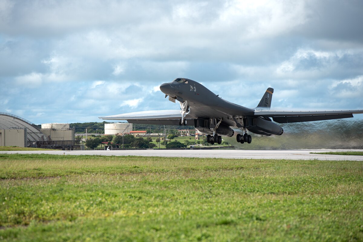 Ellsworth B-1B Lancers execute Bomber Task Force mission > Andersen Air ...