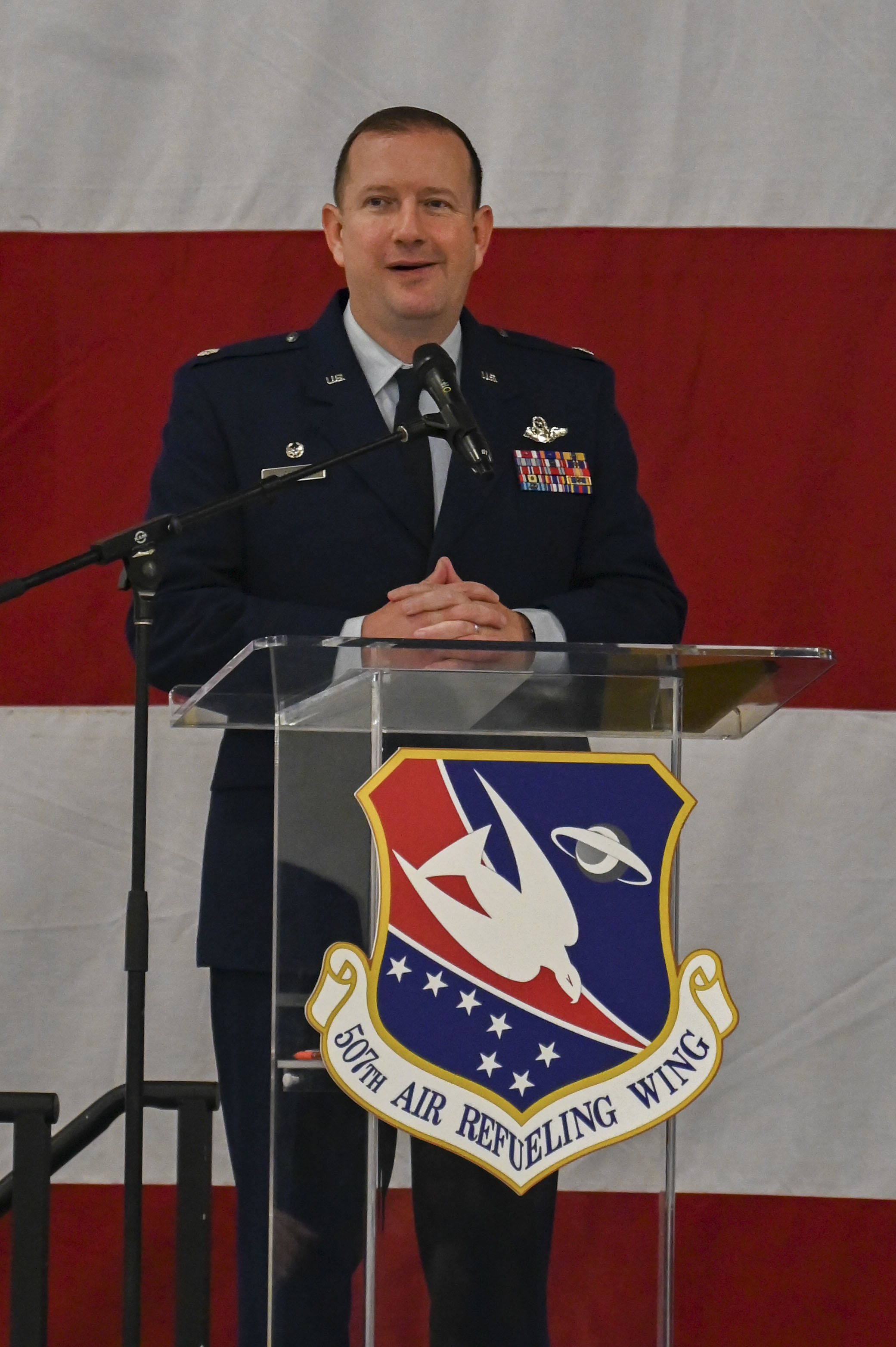 Operations Group welcomes new commander > 507th Air Refueling Wing ...