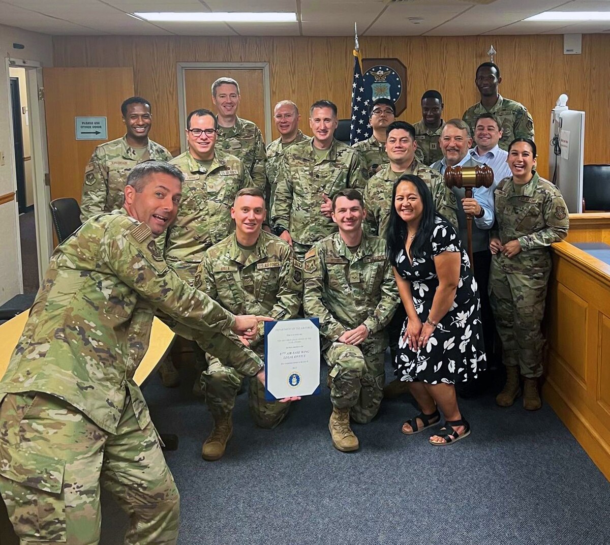U.S. Air Force honors 87th ABW JA with Legal Office of the Year award ...