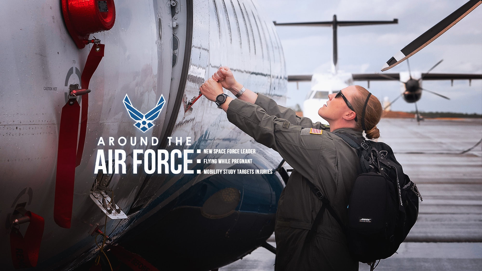 Around the Air Force: New Space Force Leader, Flying While Pregnant ...