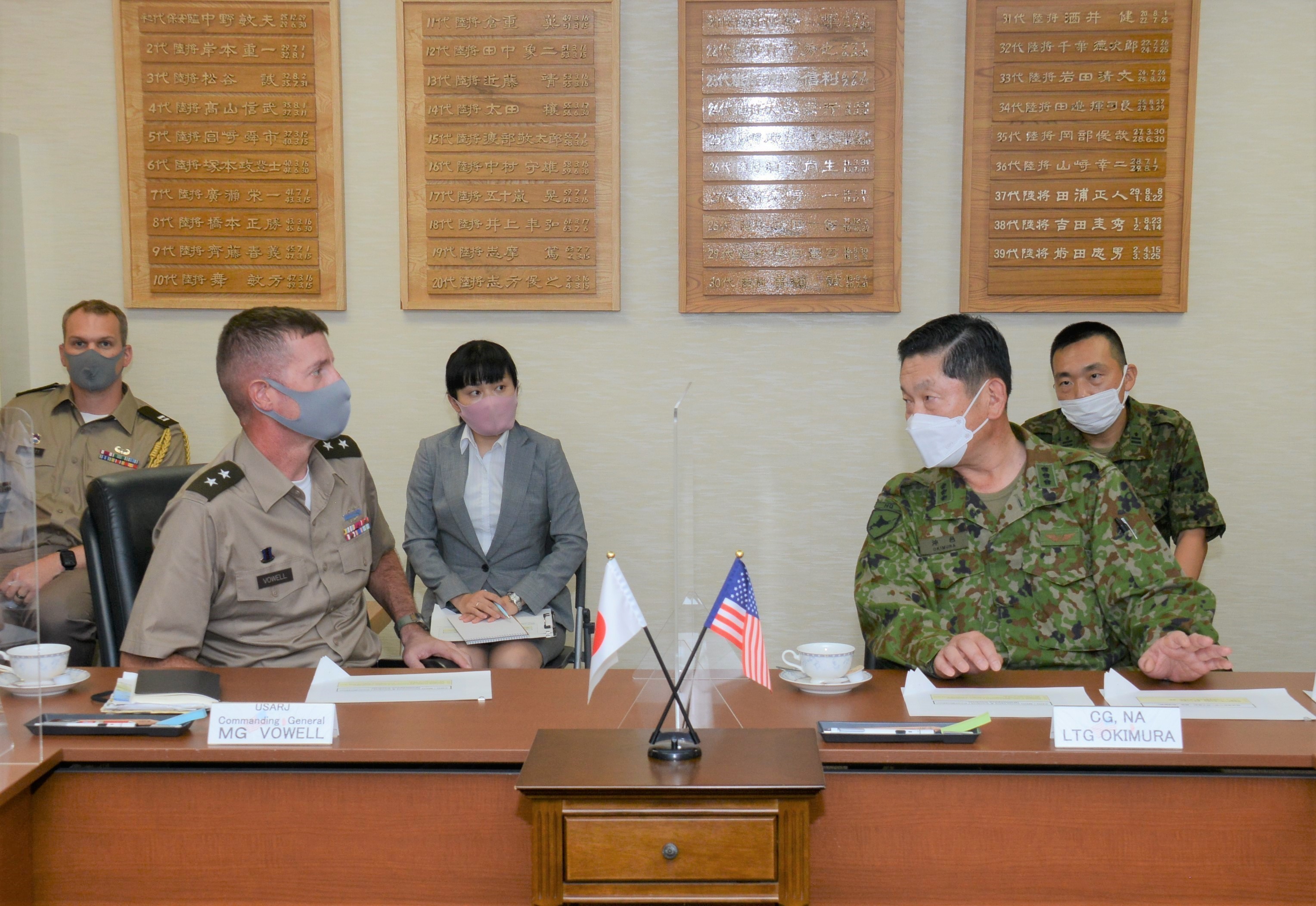 U.S. Army Japan Commanding General visits Northern Army; builds ...