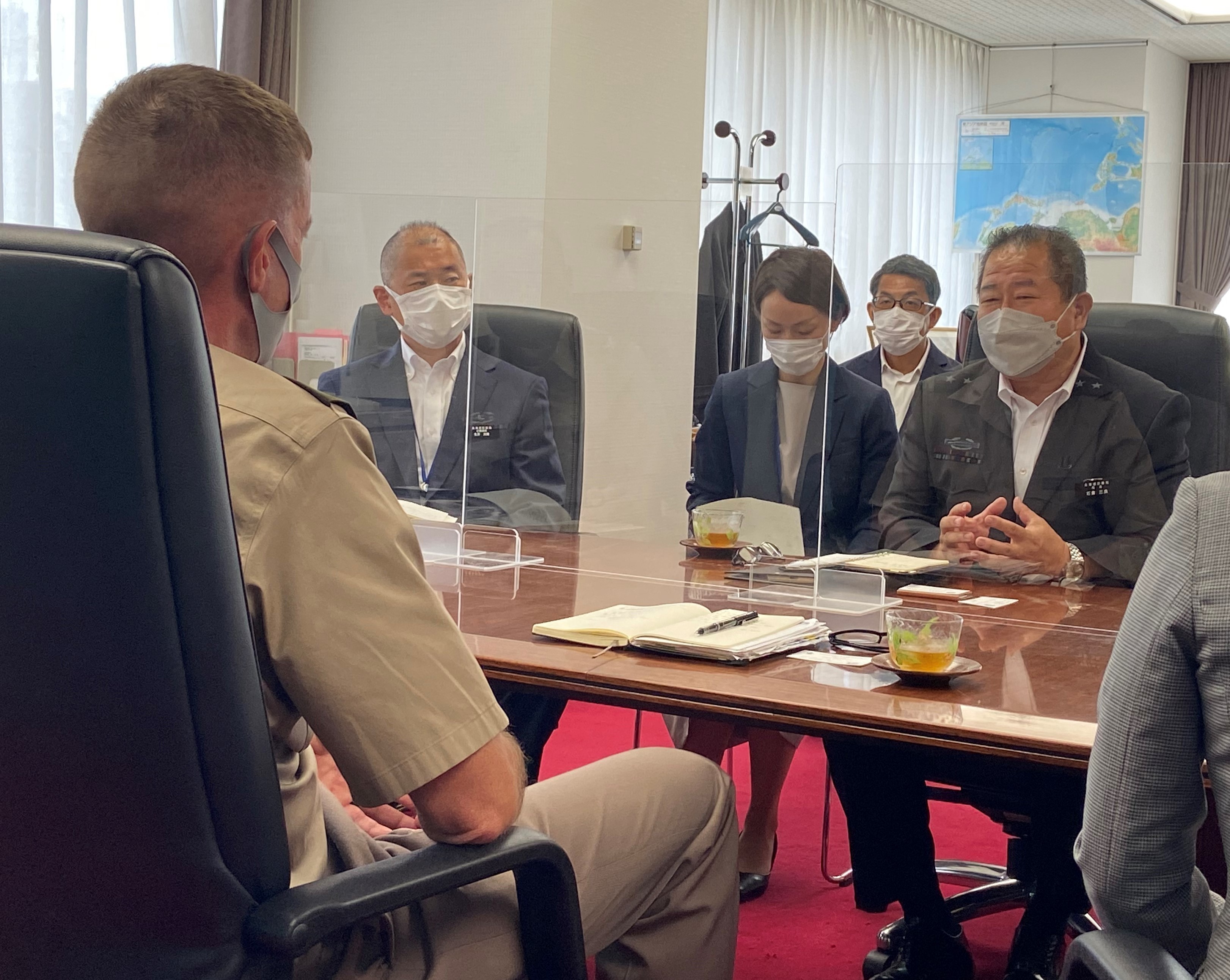 U.S. Army Japan Commanding General visits Northern Army; builds ...