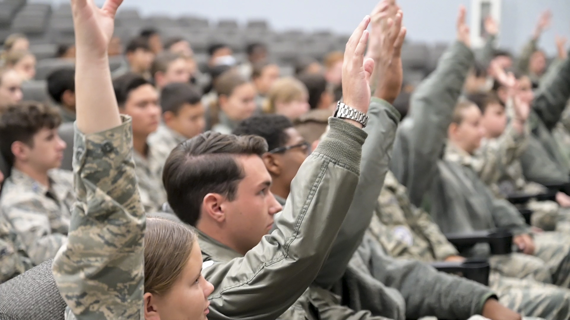 Engaging the Future: 412 SFS prepares JROTC cadets for service > Arnold ...