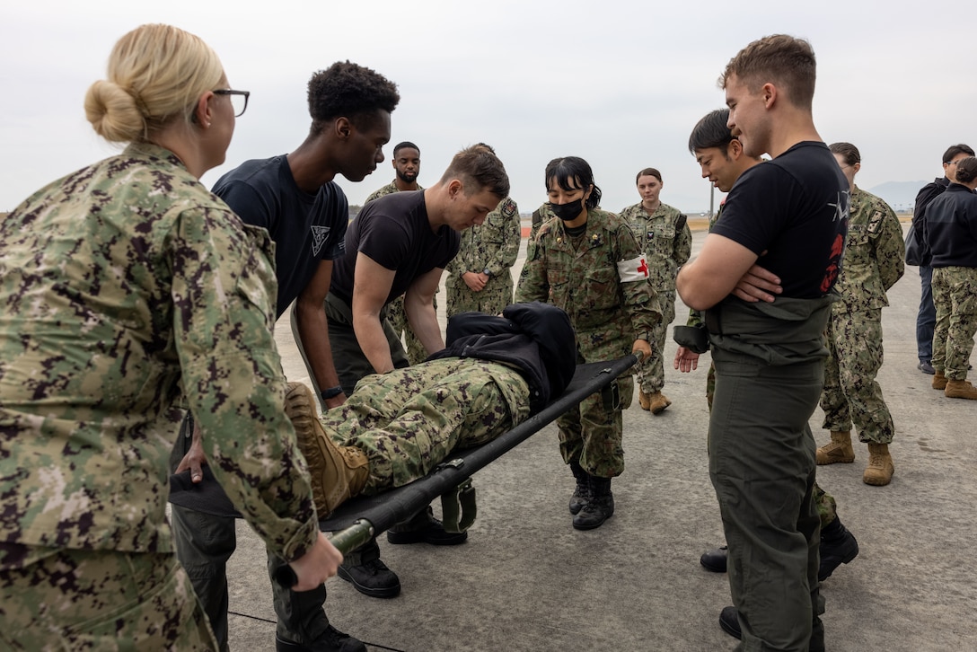 Exercise Active Shield 2022: US Navy Corpsmen, Japan Ground Self ...