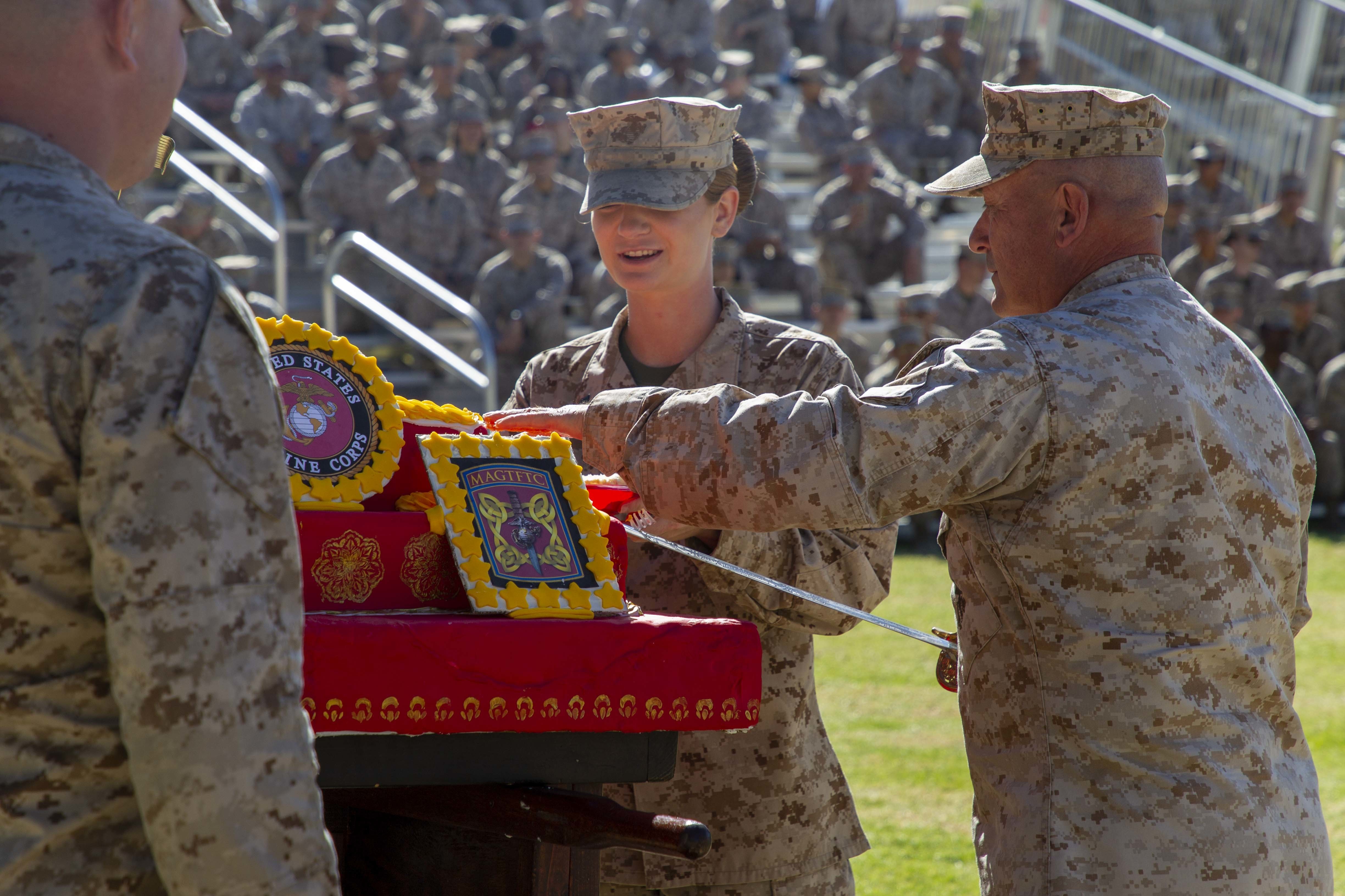 247 Years Of History Combat Center Holds Marine Corps Birthday Pageant