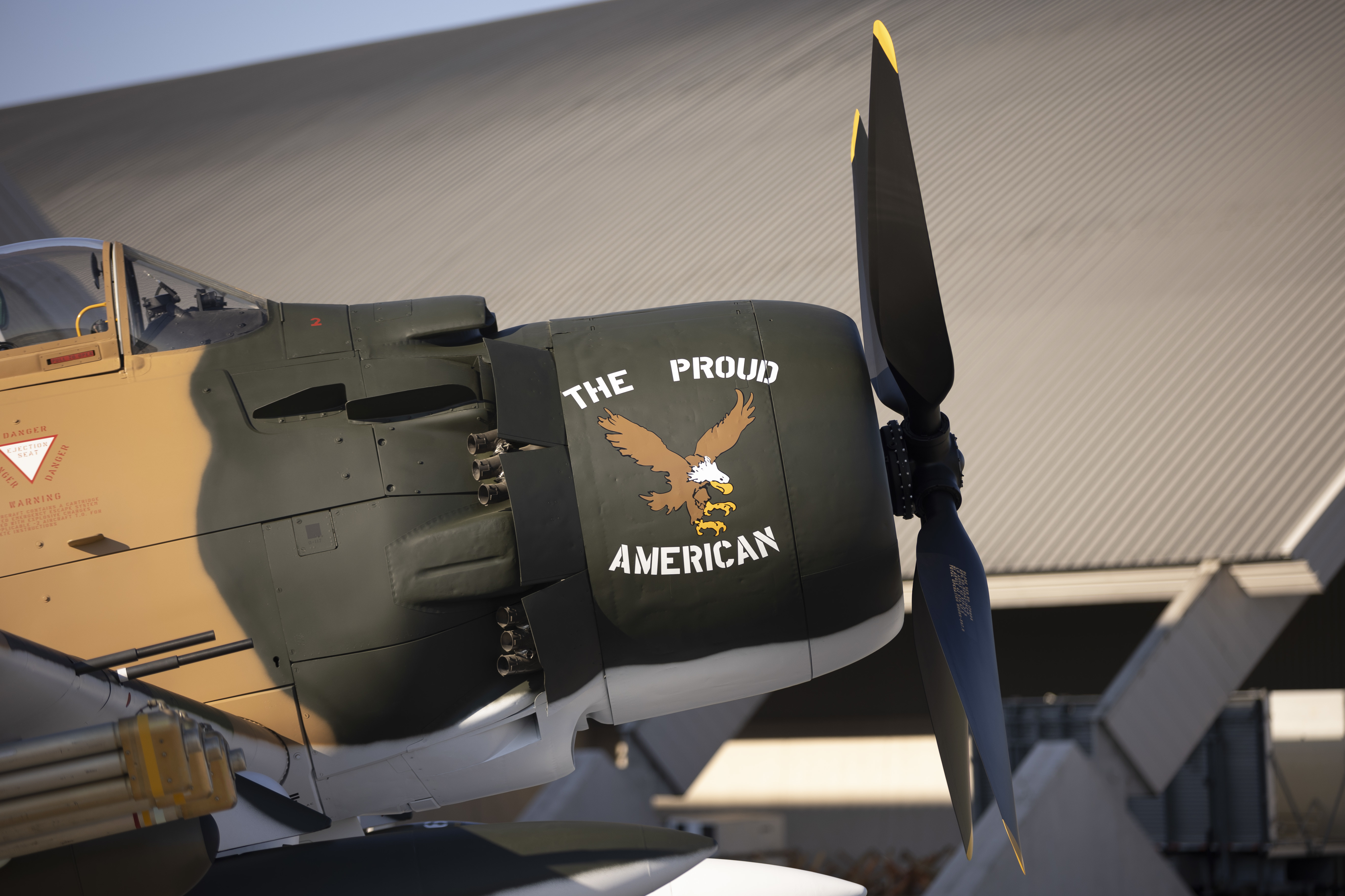 Douglas A-1H Skyraider The Proud American > National Museum of the ...