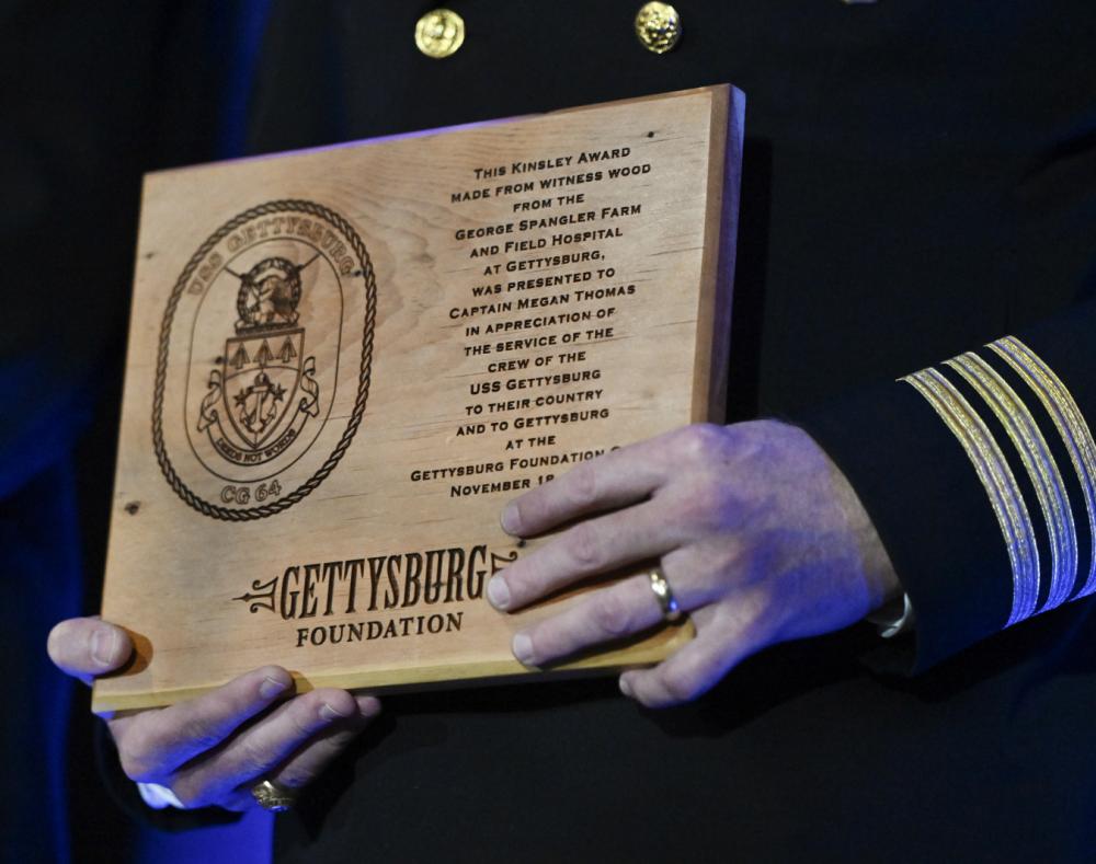 USS Gettysburg Crew Awarded for Battlefield Preservation Projects At ...