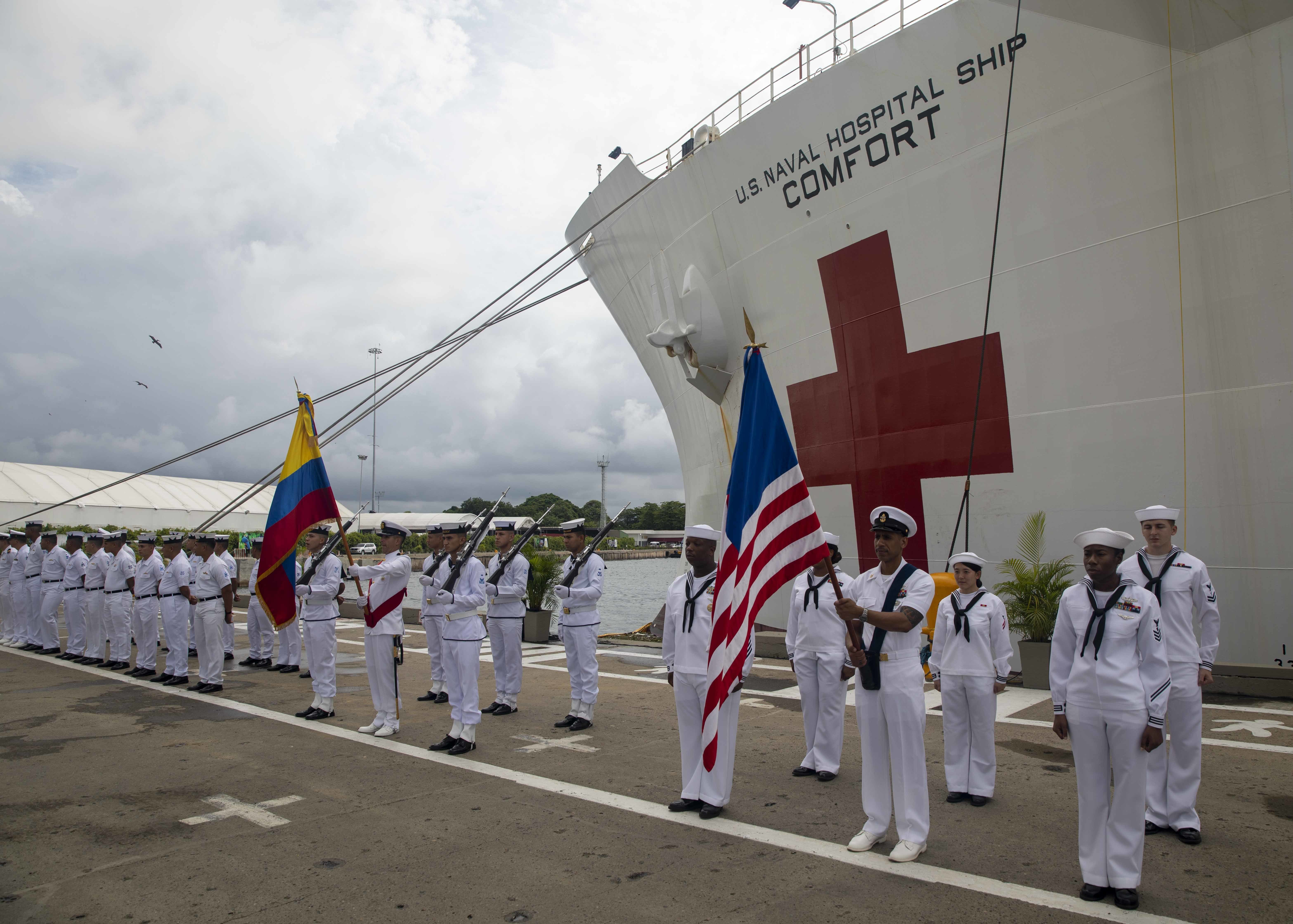 USNS Comfort to visit SOUTHCOM Region; Ship to support Continuing ...