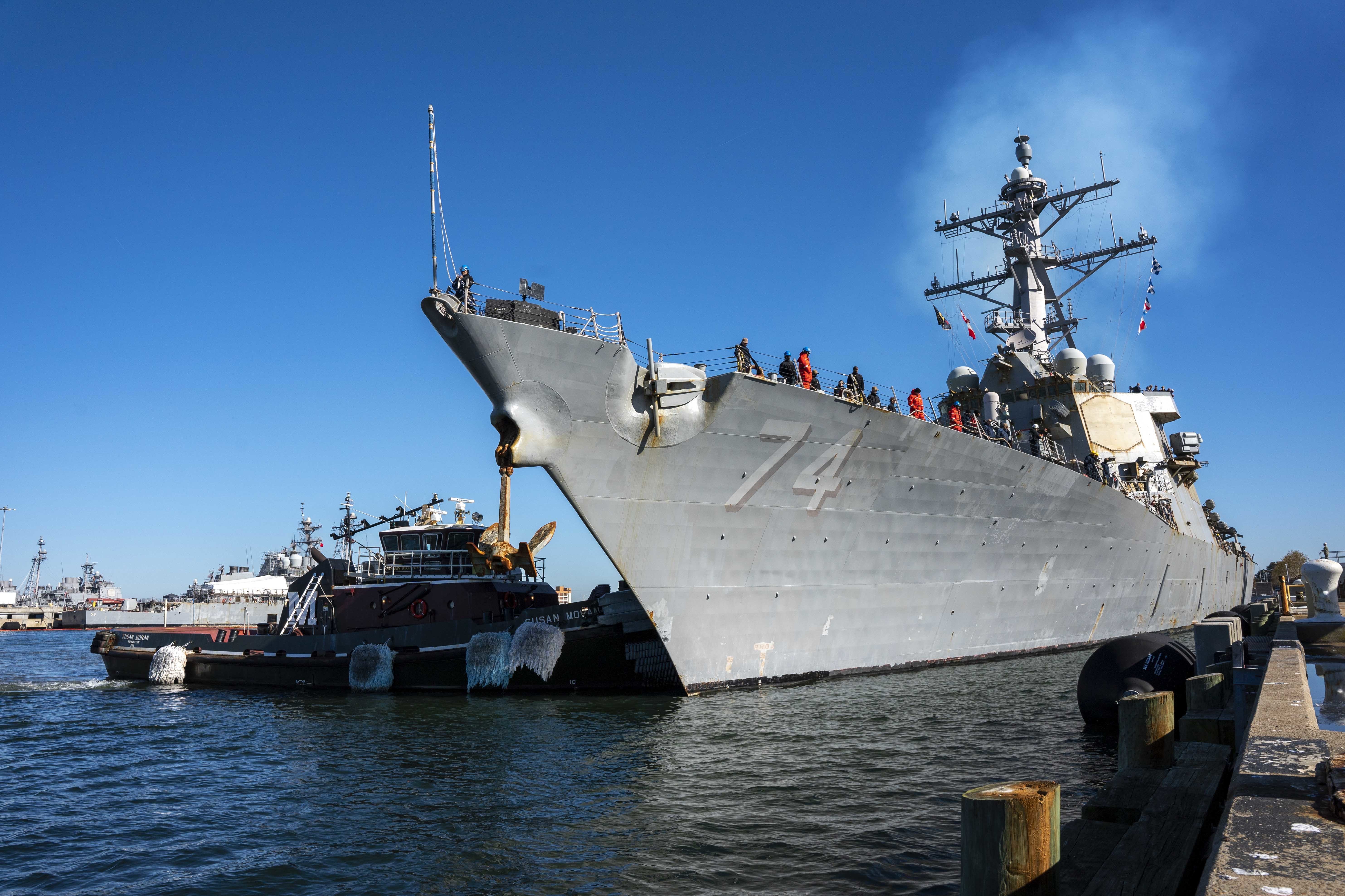 Gerald R. Ford Carrier Strike Group Returns to Homeport Concluding ...