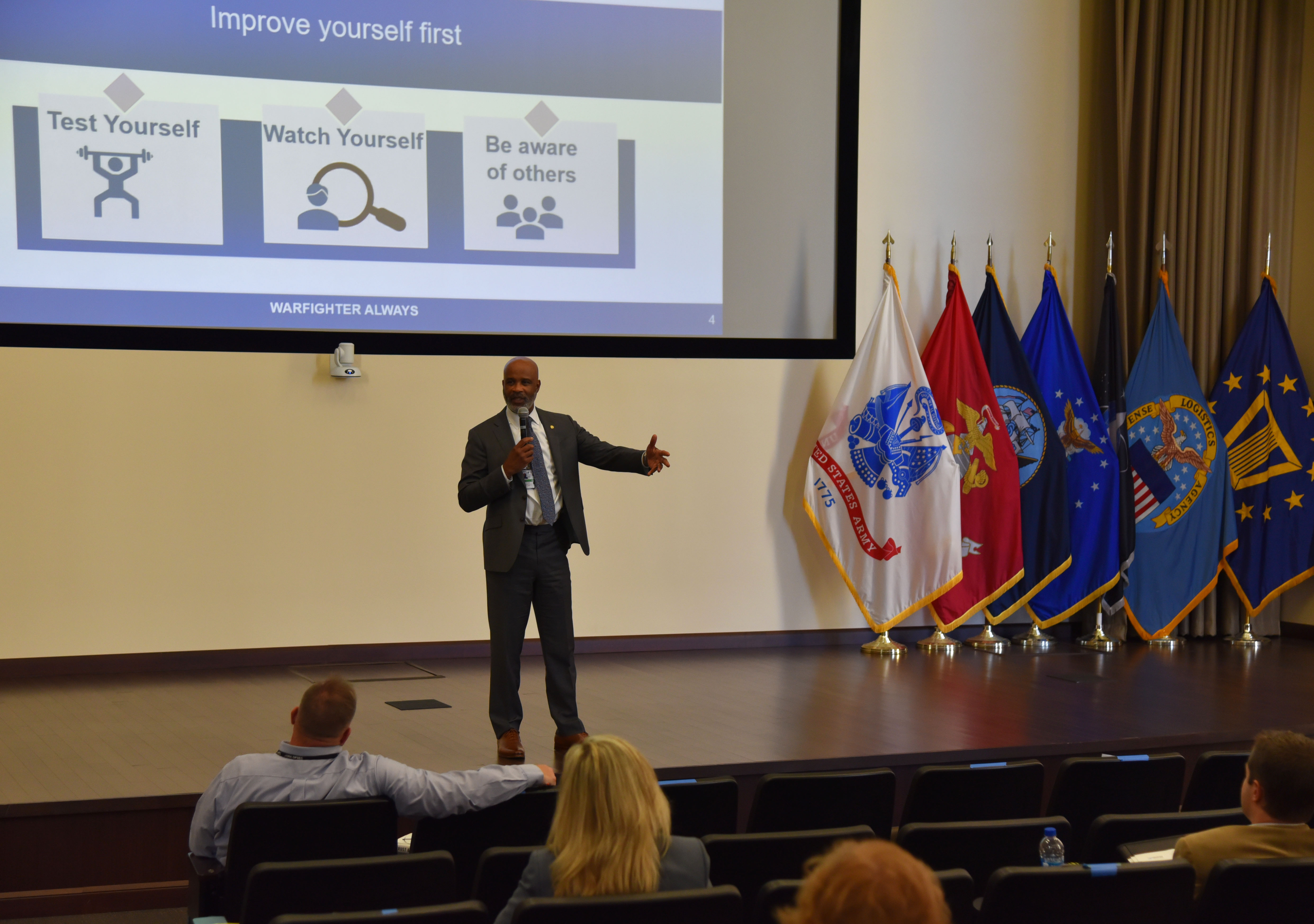 DLA Installation Management fall off-site strengthens trust, teamwork ...