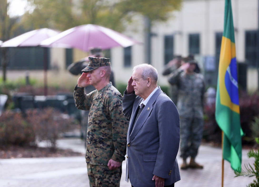 Brazilian Marines arrive in New Orleans for Operational Naval Infantry ...