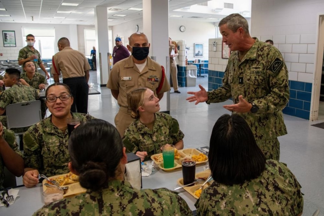 NETC visits RTC Great Lakes