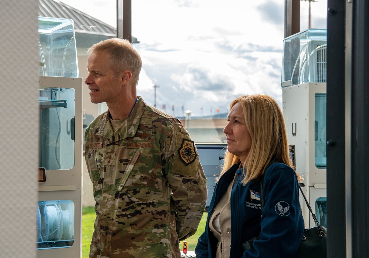 Maj. Gen. Derek France Immersion Tour > Ramstein Air Base > Article Display
