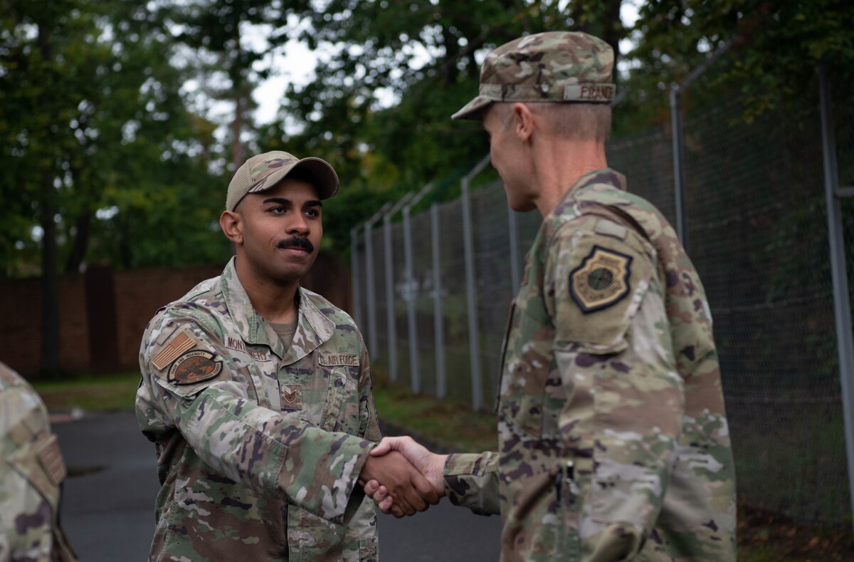 Maj. Gen. Derek France Immersion Tour > Ramstein Air Base > Article Display