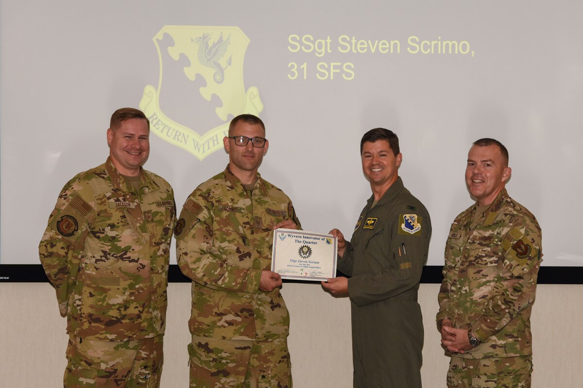 Innovator of the Quarter: SSgt. Steven Scrimo > Aviano Air Base > Display