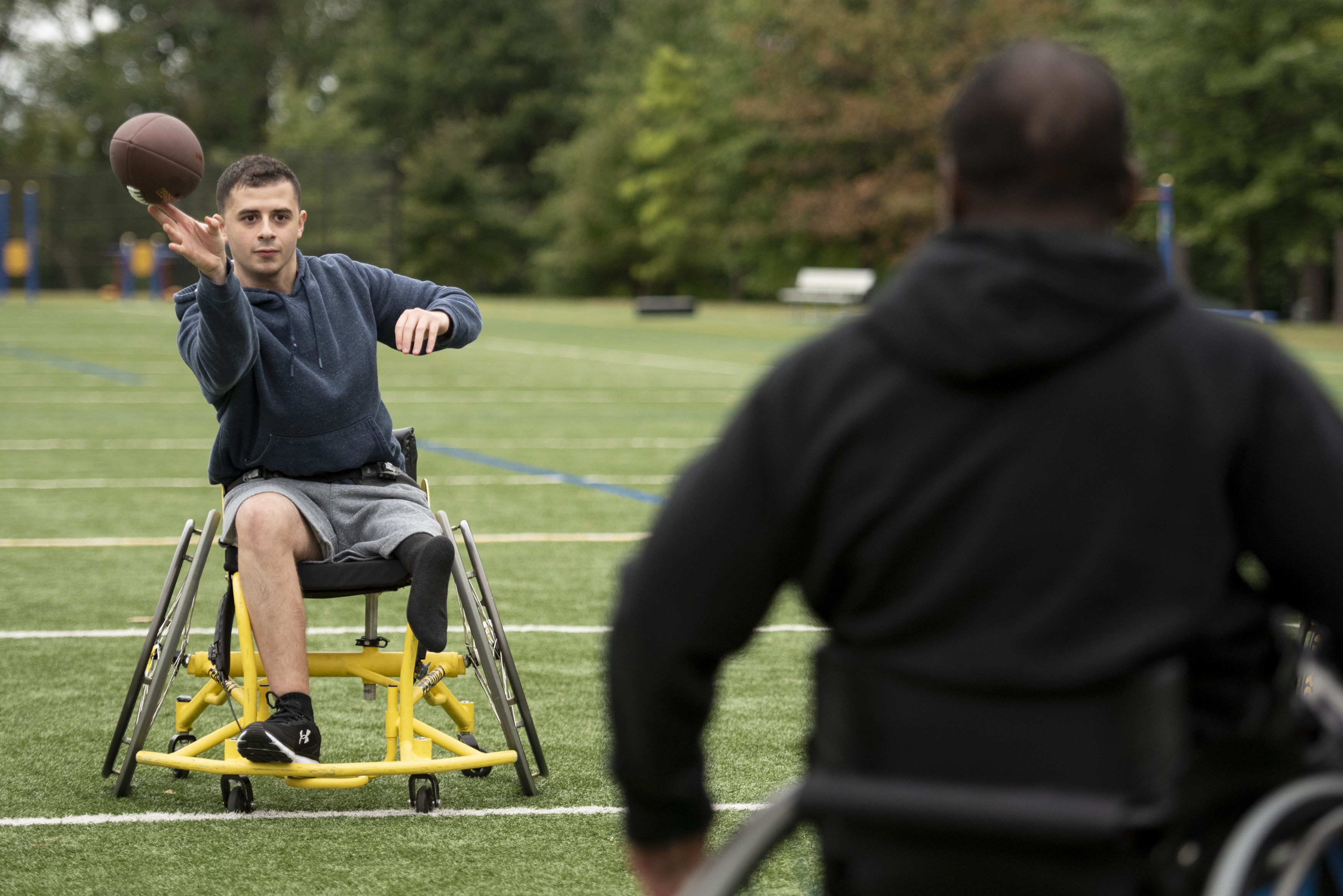 WRNMMC Wheelchair Football Clinic