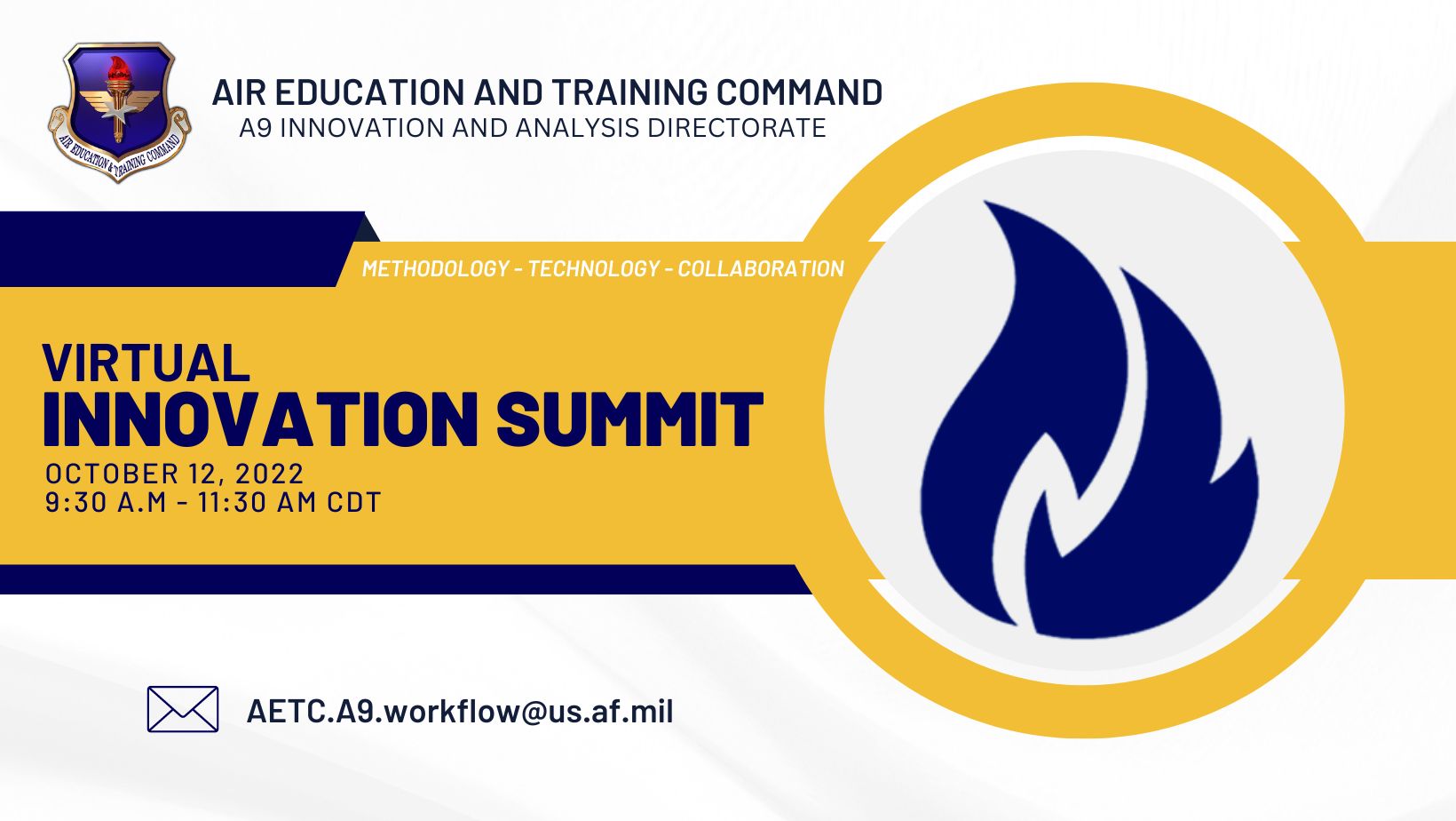AETC Innovation Summit set for Oct. 12 > Air Education and Training ...