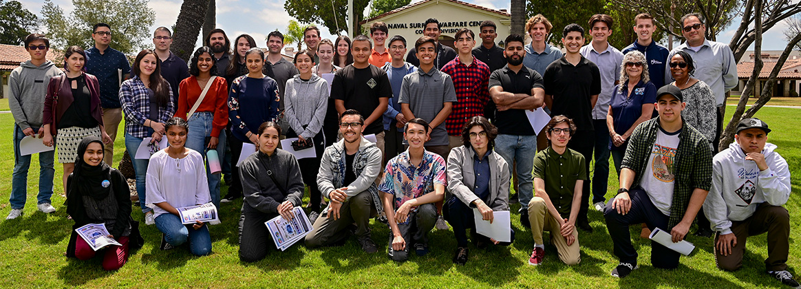 NSWC Corona Division 2022 Summer Interns