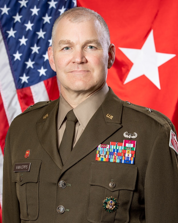 Geoff Van Epps promoted to brigadier general > Kansas City District ...