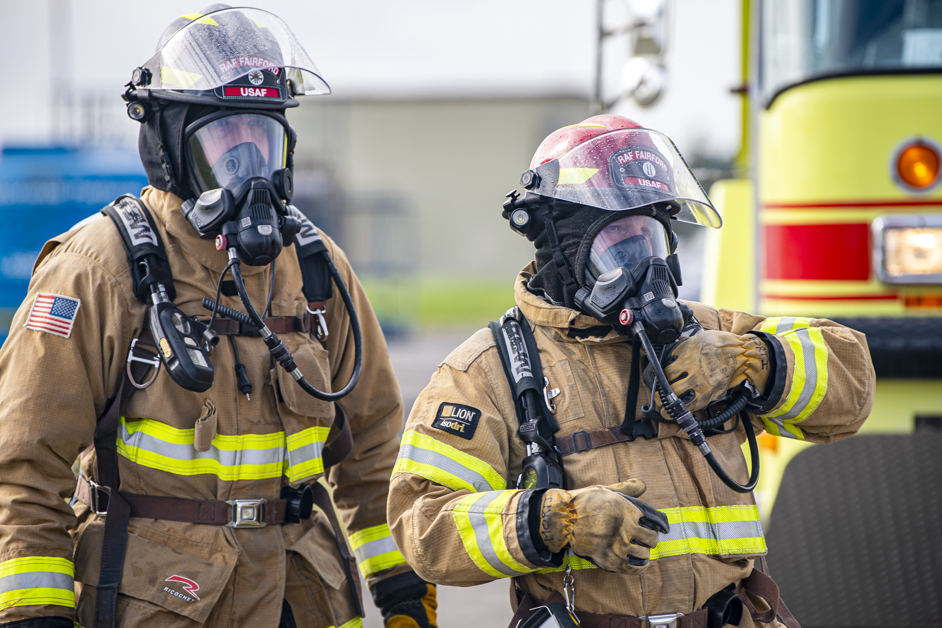 Pathfinder firefighters turn up the heat during training > 501st Combat ...