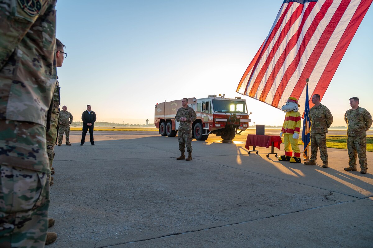 Scott Afb Proclaims Fire Prevention Week 2022 Scott Air Force Base