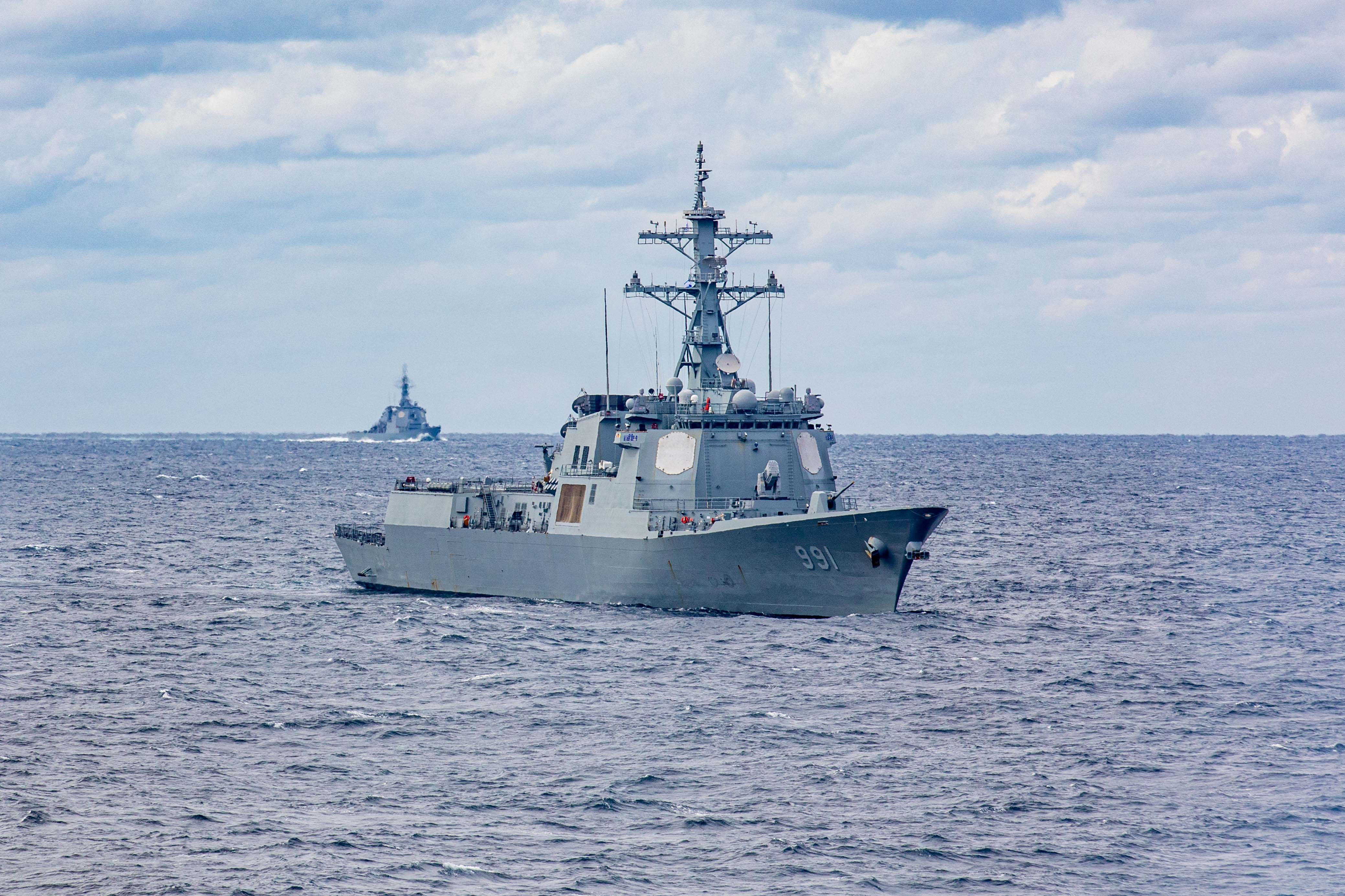 Allies Conduct Naval Defense Exercises Following North Korea Missile ...