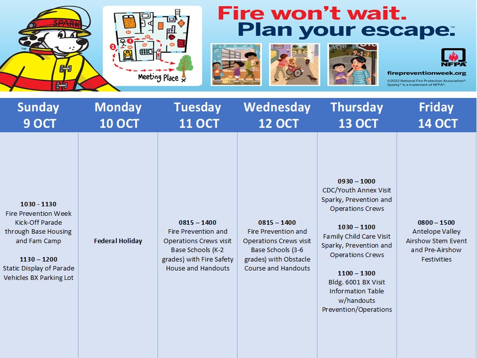 Edwards AFB Fire and Emergency Services teams up with National Fire ...