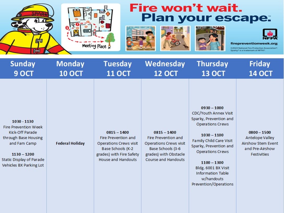 Edwards AFB Fire and Emergency Services teams up with the National Fire ...