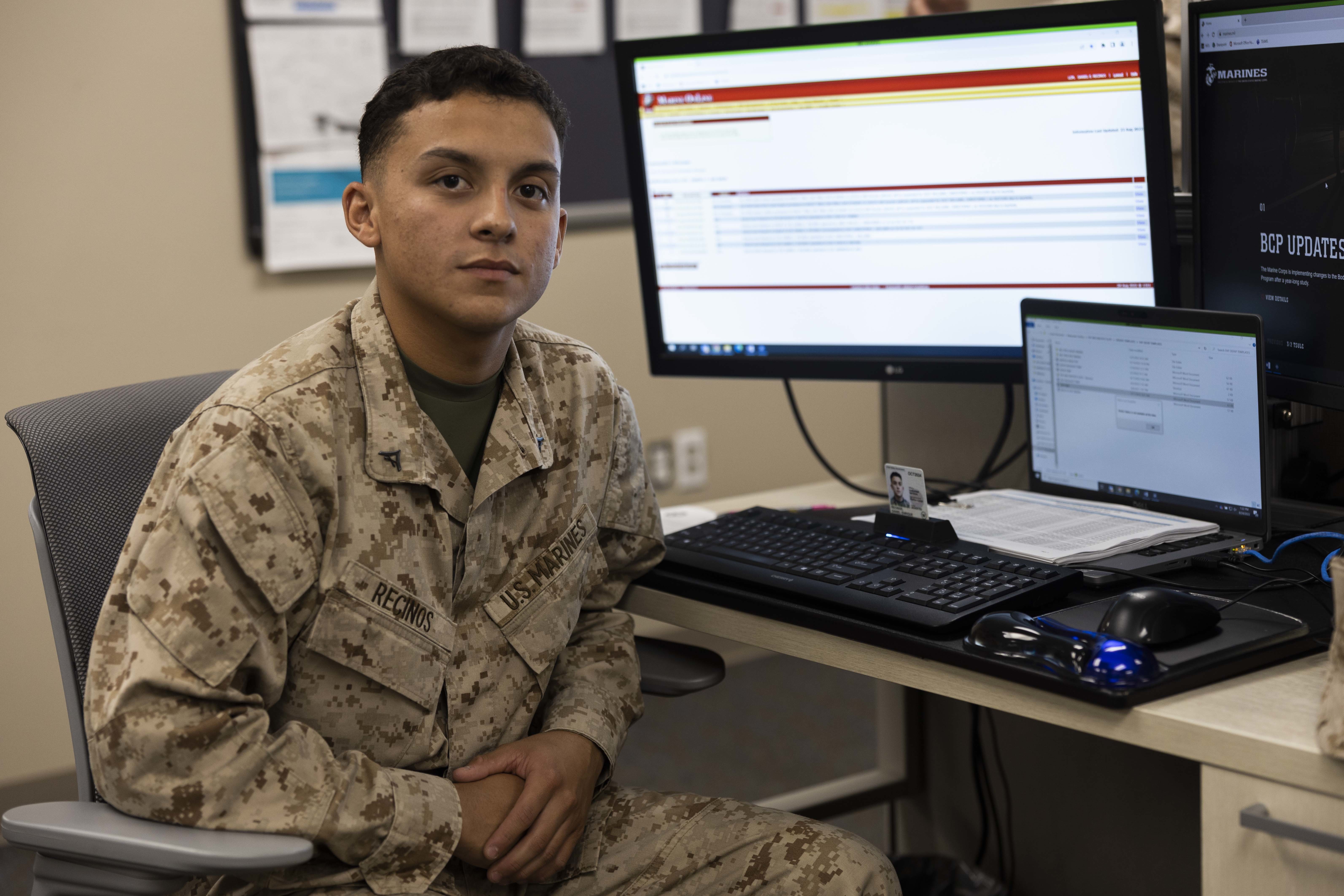 Headquarters battalion service member of the Quarter