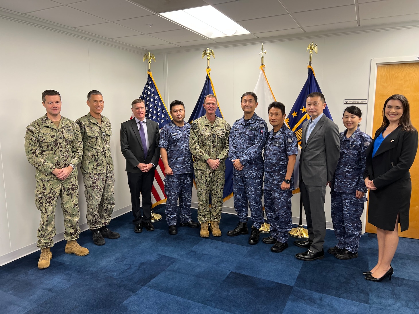 Japanese Delegation Visits Naval Oceanography > Naval Meteorology and ...