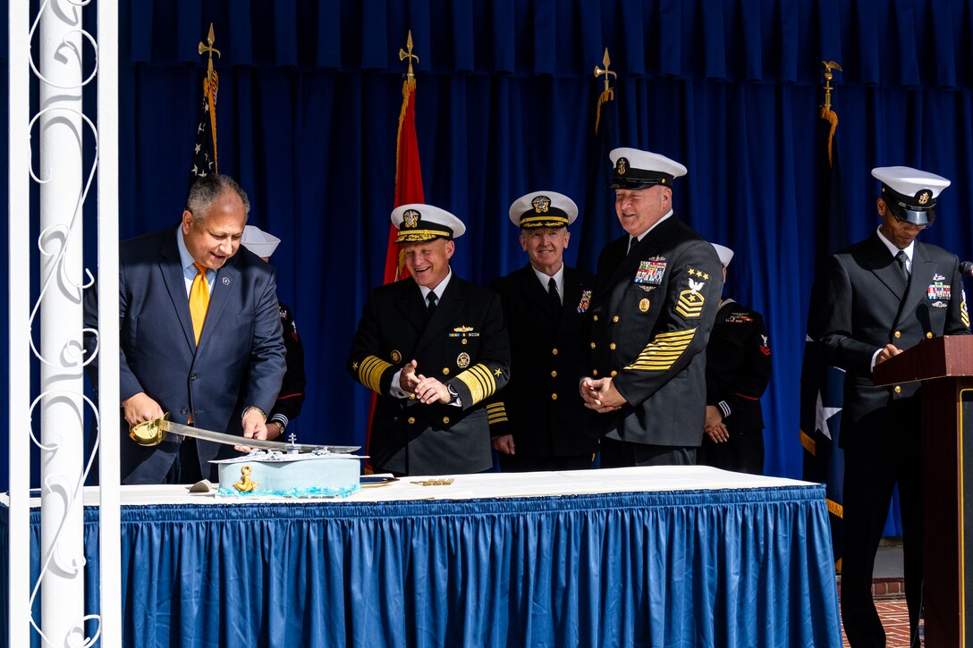 CNO Hosts Navy Birthday Celebration