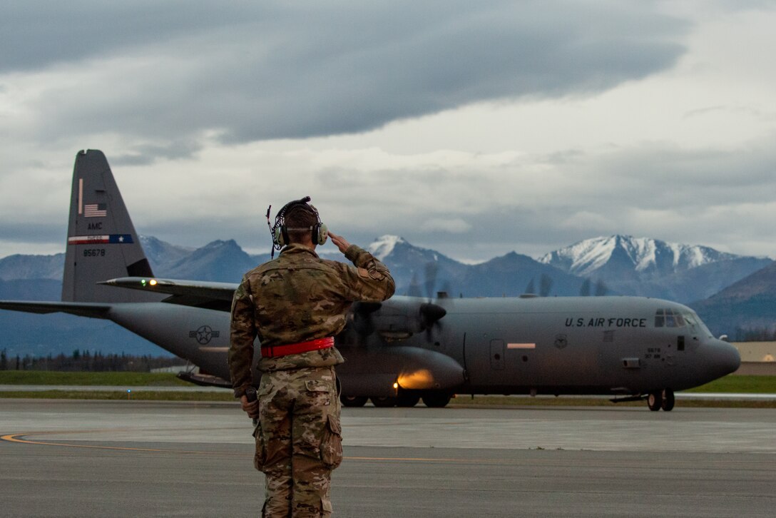 RED FLAG-Alaska 23-1 conducts familiarization flight