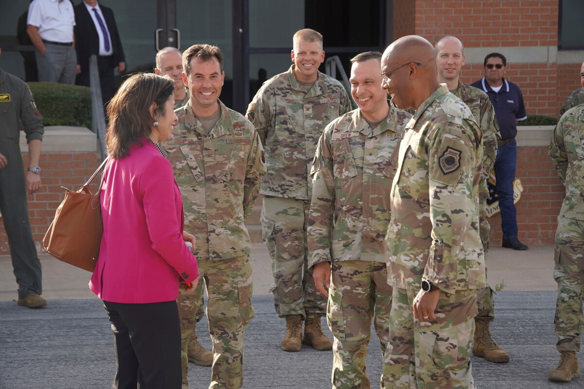 Air Force Chief of Staff visits Sheppard Air Force Base, talks ACE and ...