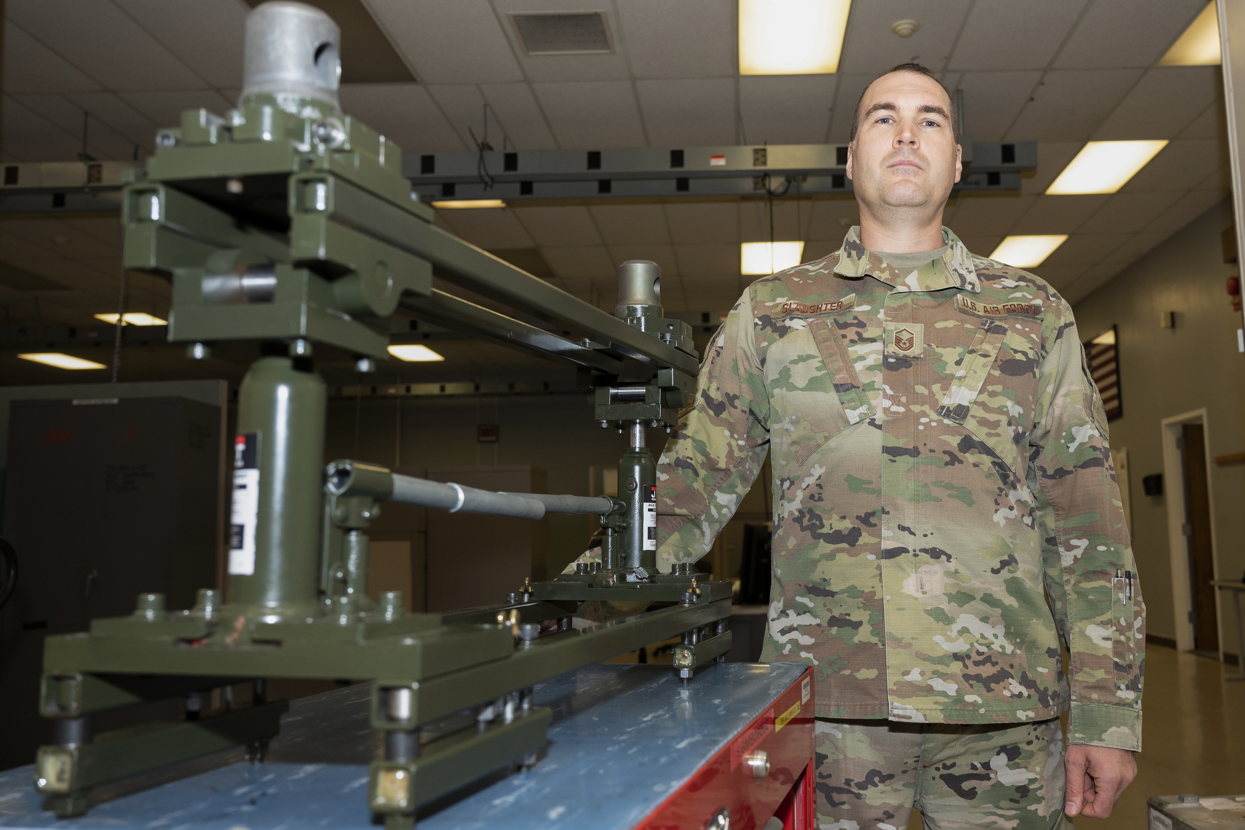 307th Bomb Wing Airman's invention saves backs, fingers, money, and ...