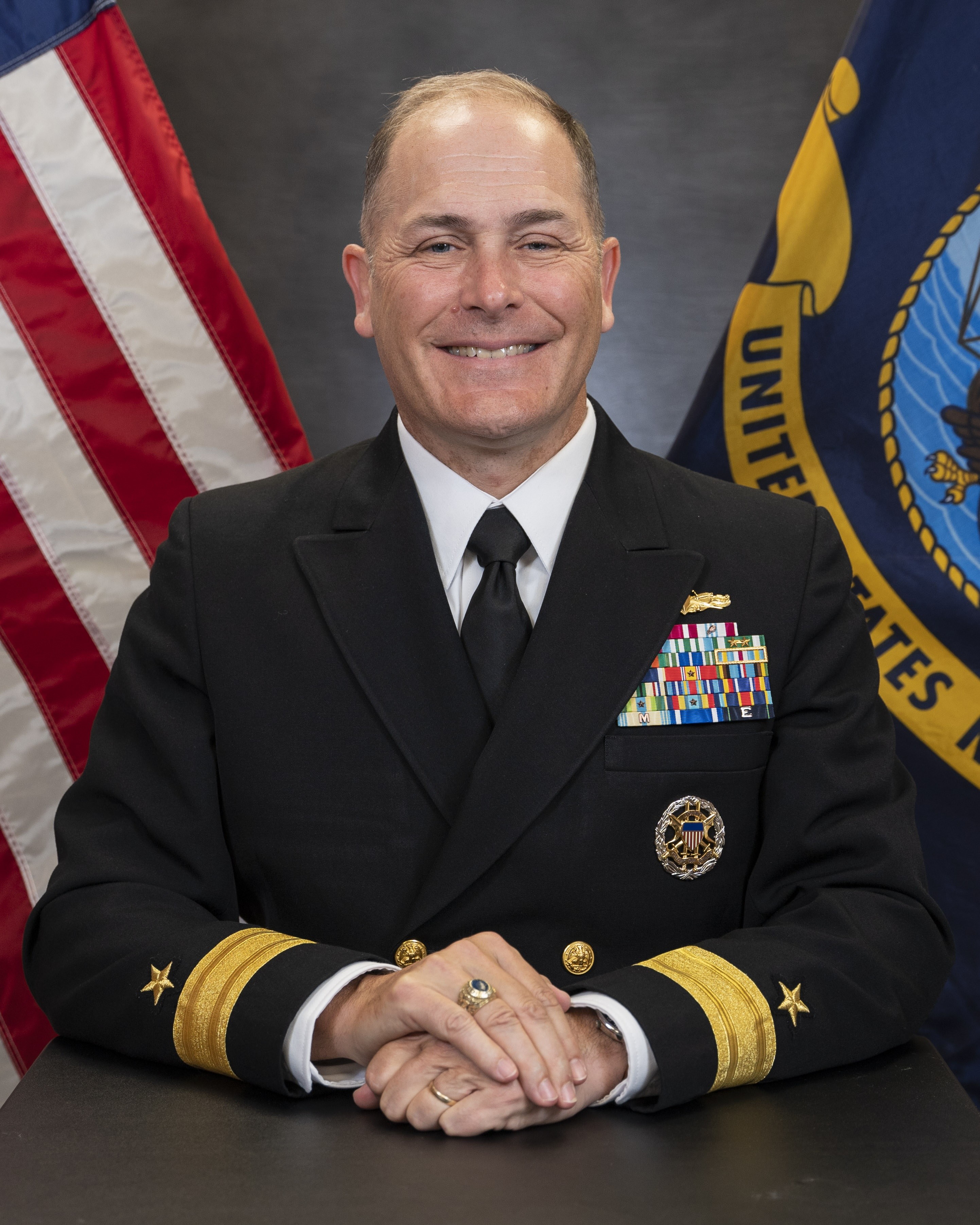 Rear Admiral Calvin M. Foster > United States Navy > BioDisplay