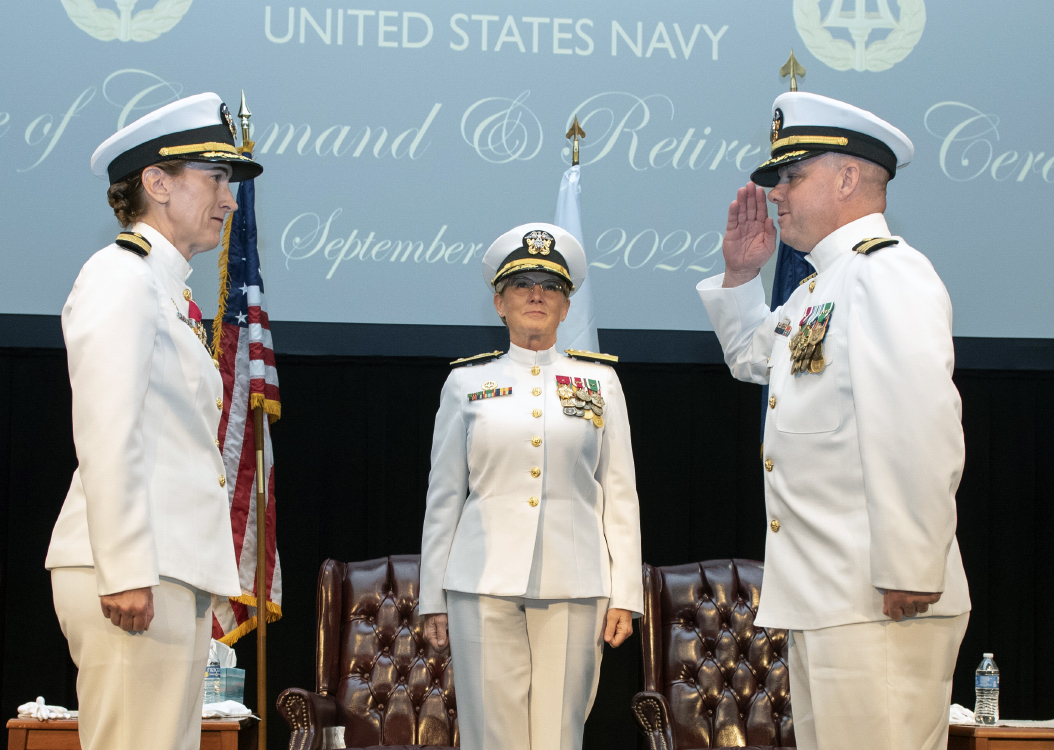 Navy Medicine Training Support Center holds change of command ...
