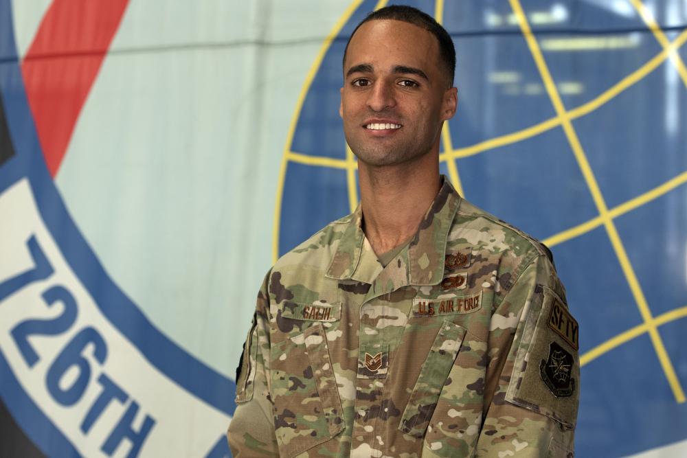 U.S. Air Force Tech. Sgt. Omar Salih