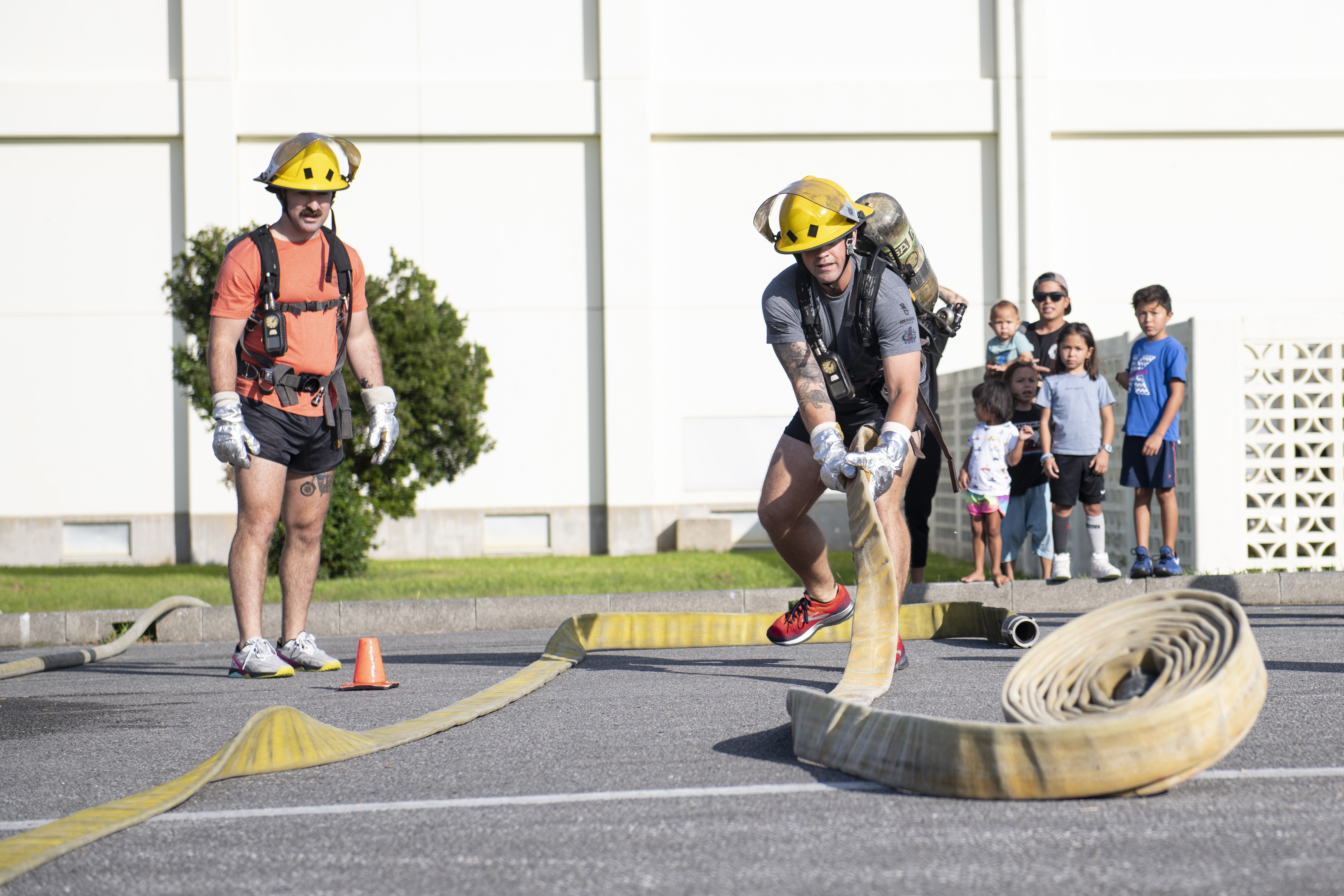 18th CES hosts fire muster challenge > 5th Air Force > Article Display