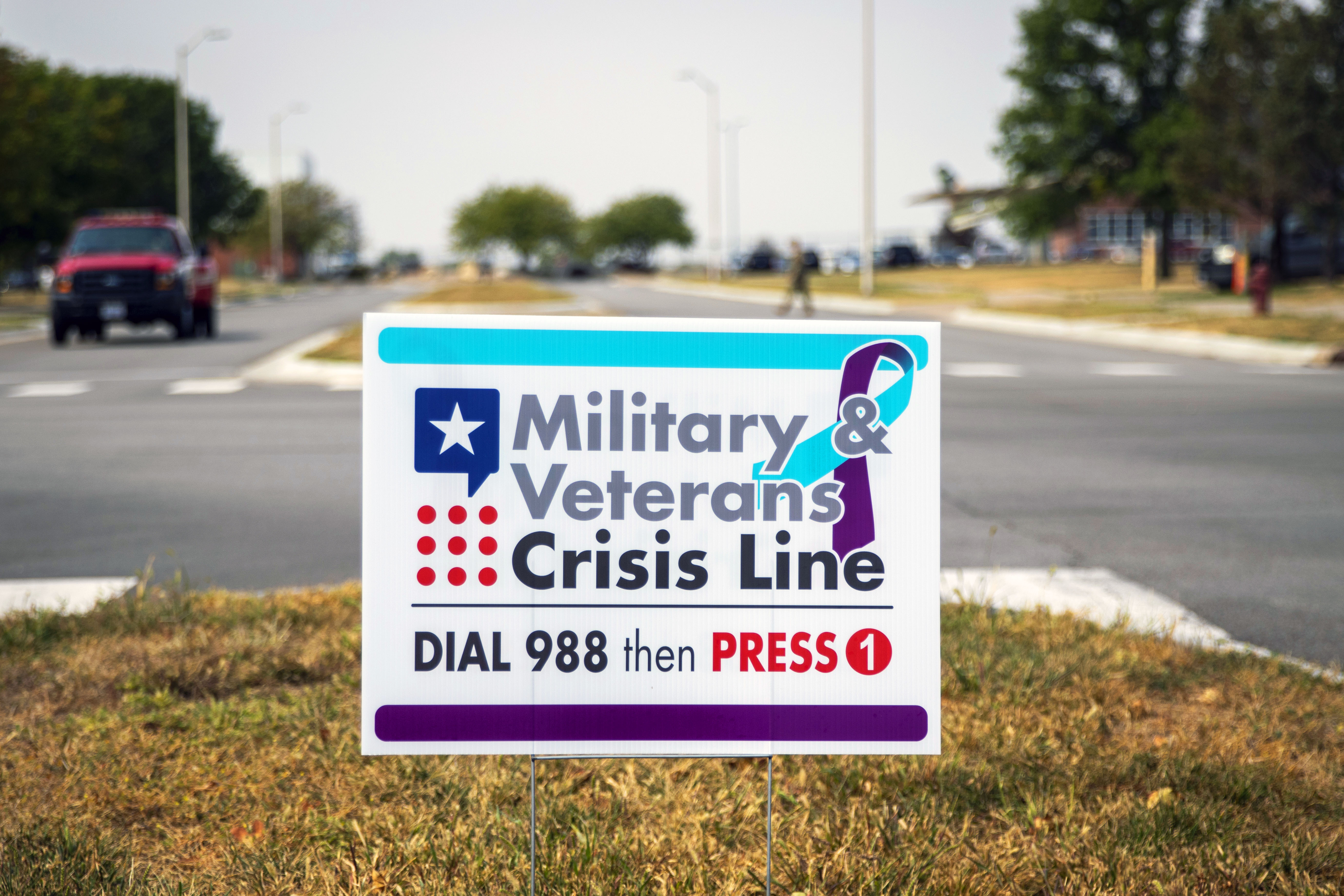 Crisis Line Sign