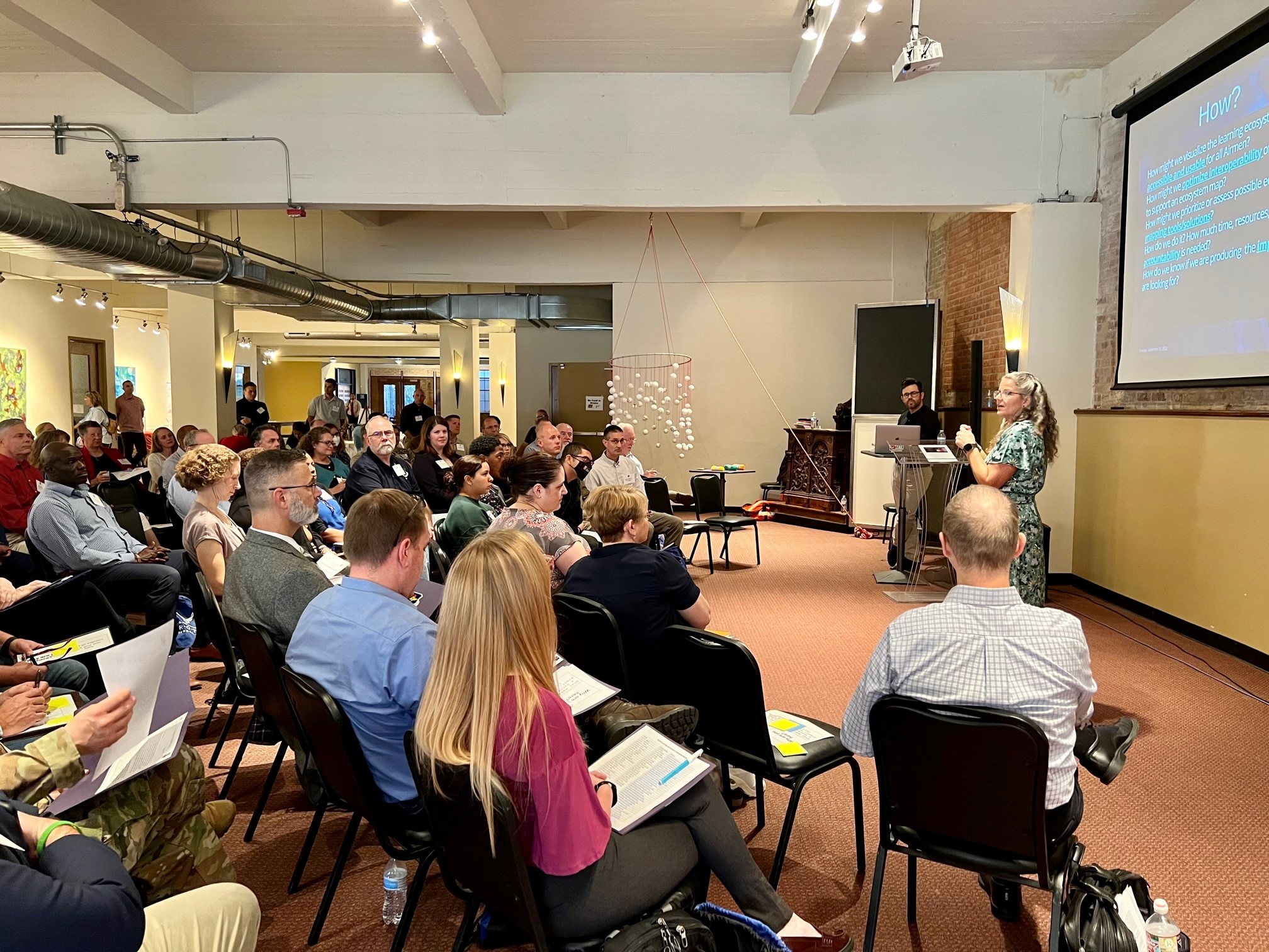 Learning professional gather, connect during symposium > Air Force ...