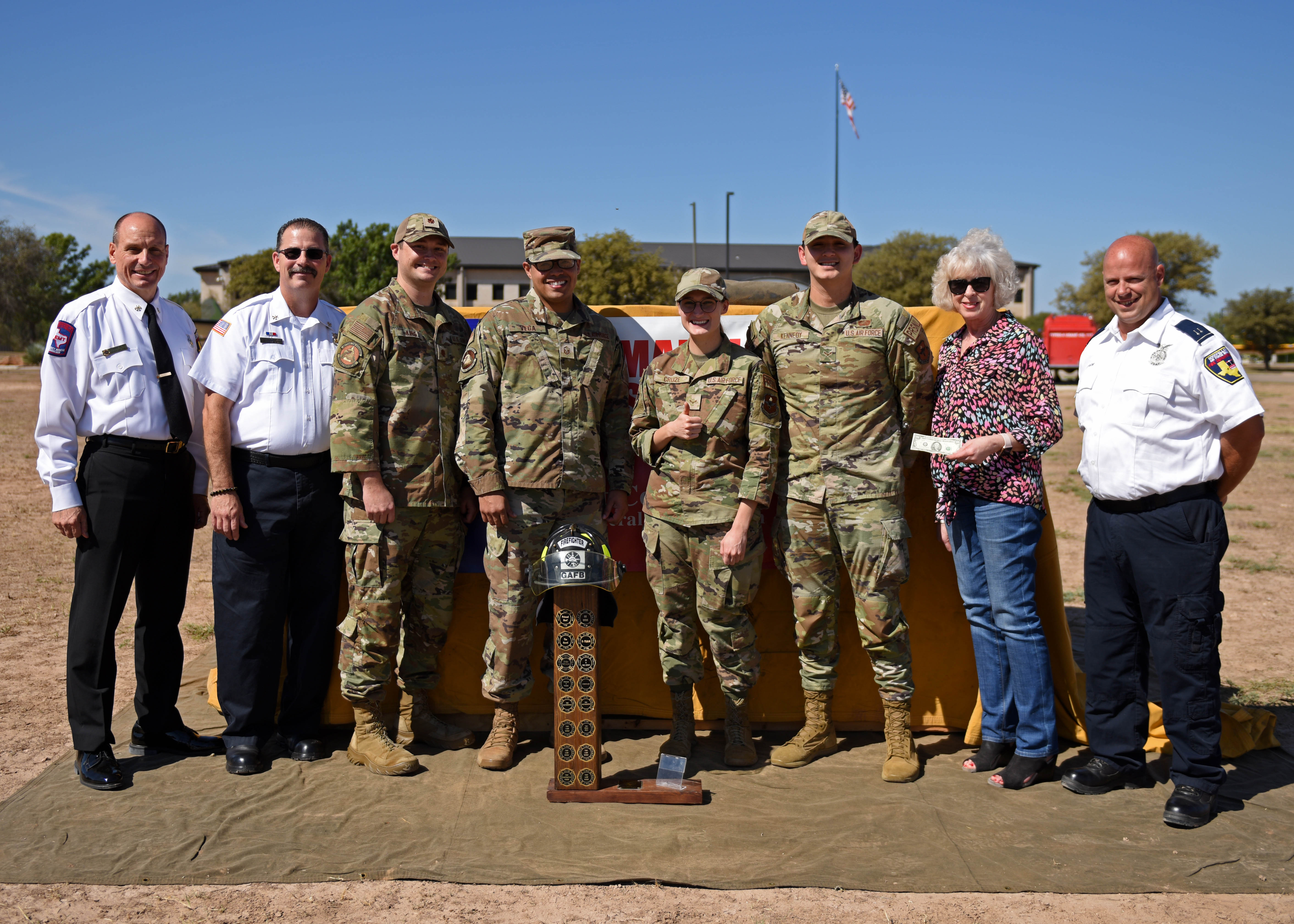 Goodfellow Fire Department hosts 17th Annual Fire Muster Challenge ...