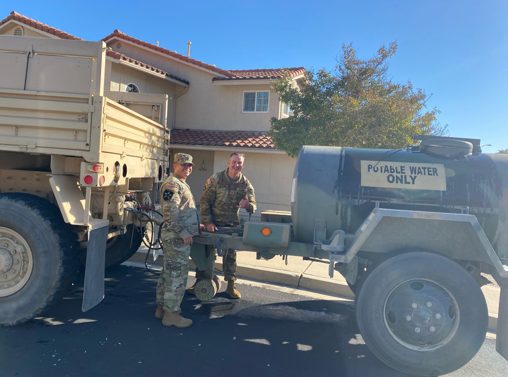 People First as Fort Hunter Liggett Repaired Water Main Break > U.S ...