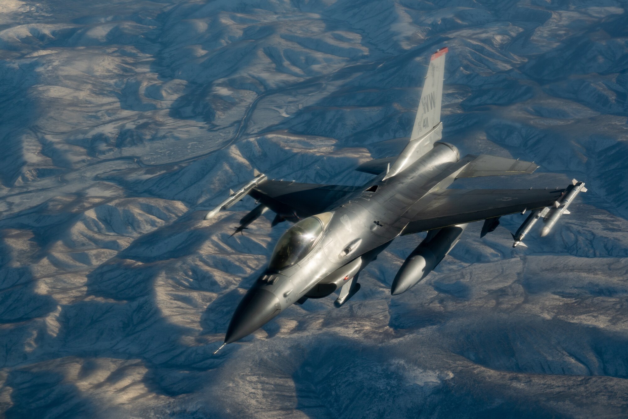 22nd Air Refueling Wing refuels 44th FS F-15s and 14th FS F-16s ...