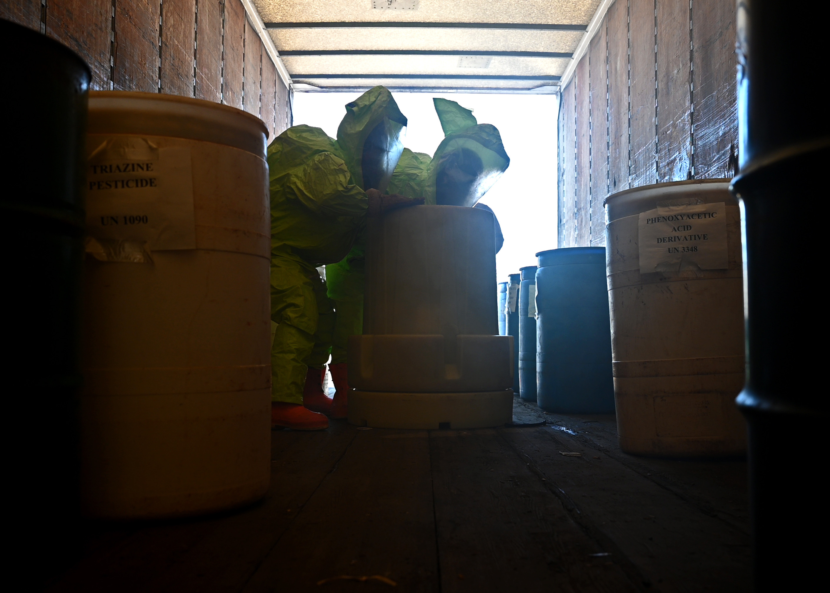 Goodfellow trains HAZMAT technicians > Air Education and Training ...