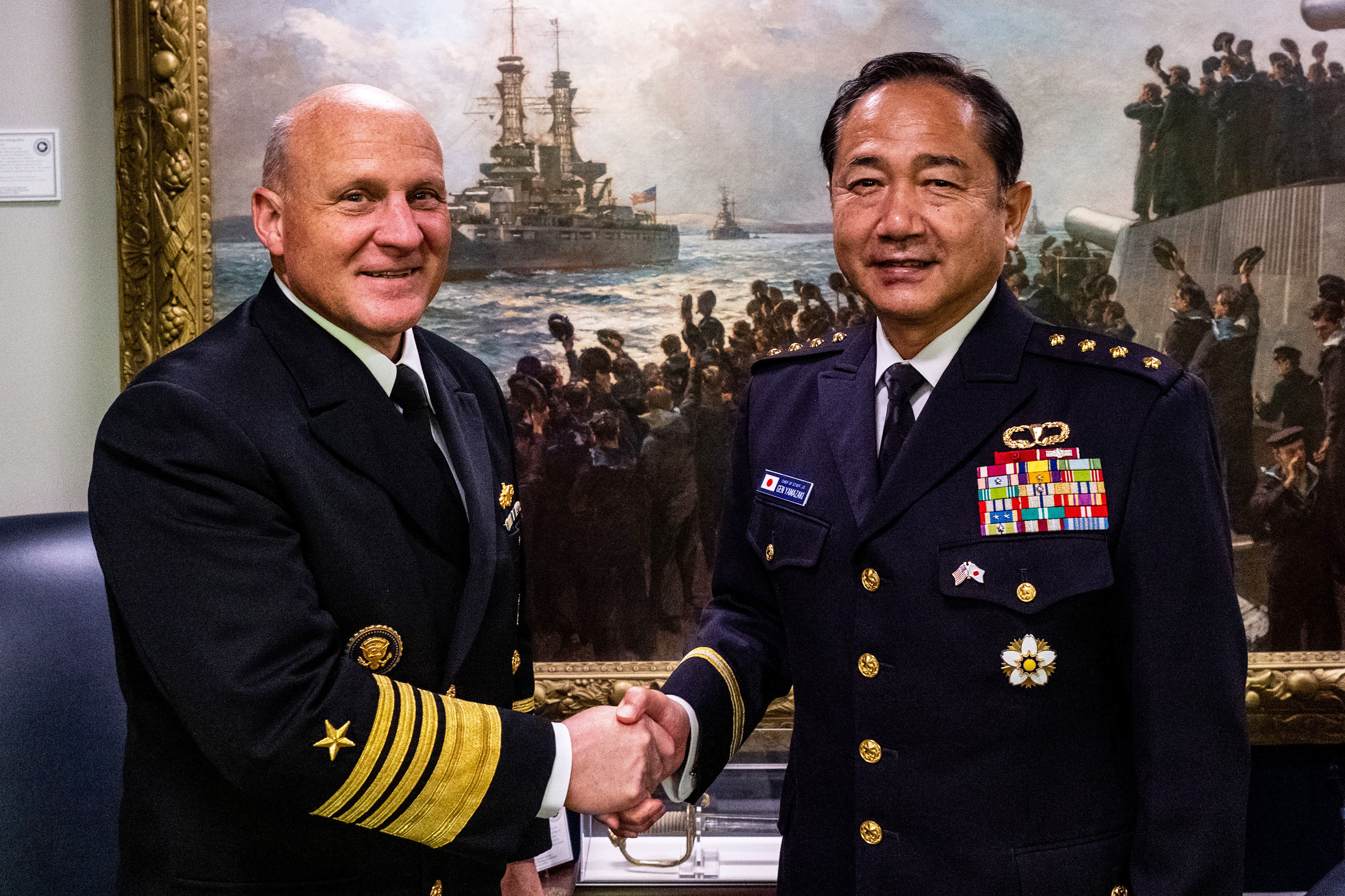CNO and Japan Chief of Staff, Joint Staff Meet; Discuss Enhancing U.S ...