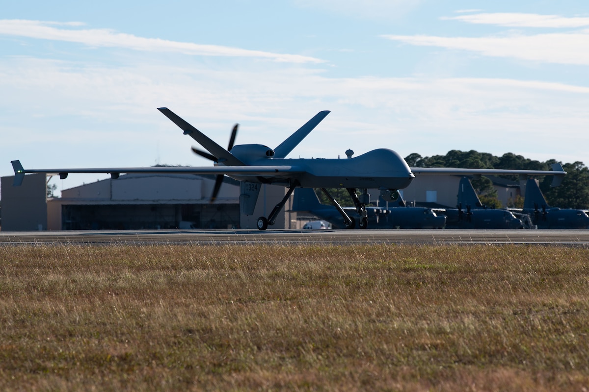 MQ-9 Reaper lands at Hurlburt for Emerald Flag > Air Force Special ...