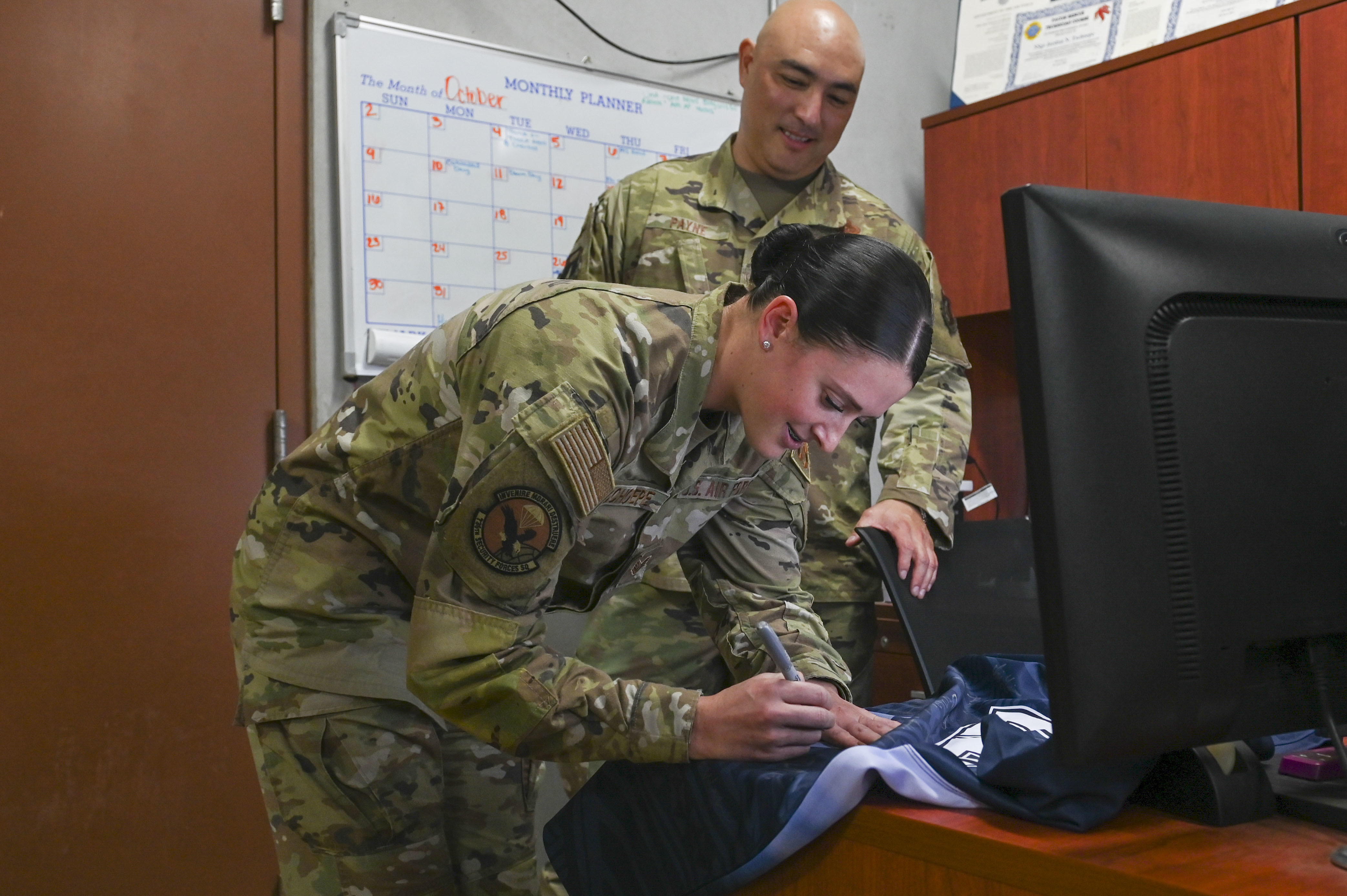 Linebacker of the week: SSgt Jordan Tschoepe > Andersen Air Force Base ...